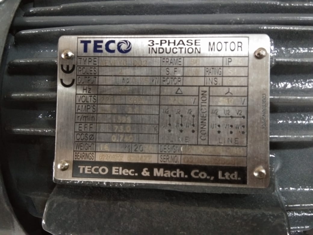 ELECTRO MOTOR TECO - PT CAKRA ADJI GUNUNG